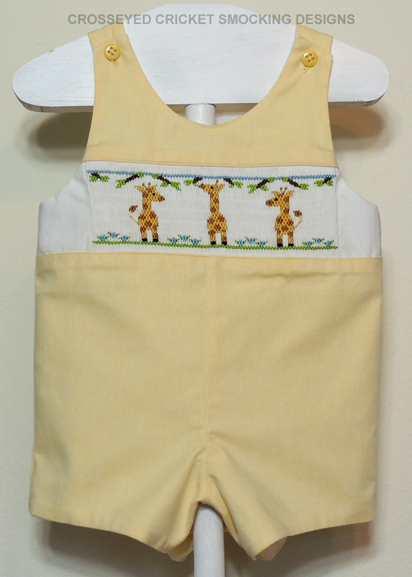 Baby Long Necks, #542 – Crosseyed Cricket Smocking